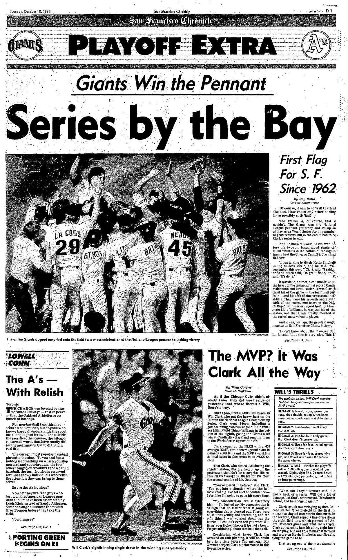 1989 World Series photos found: Giants, A’s and a quake’s shake