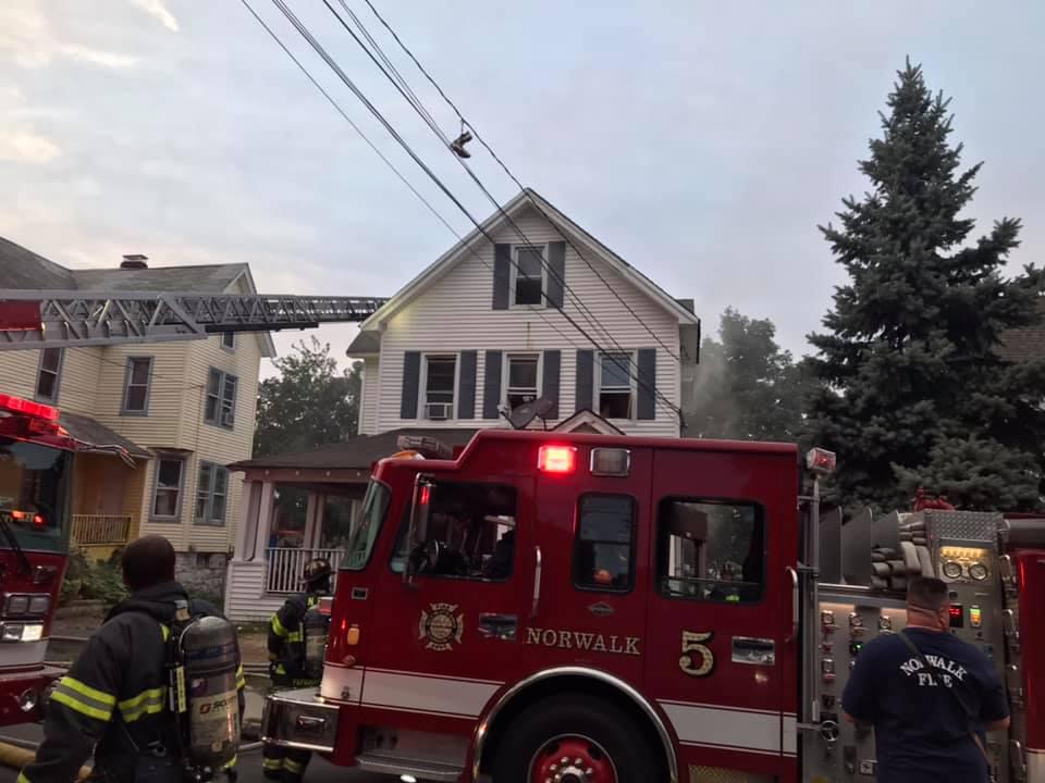 16 people displaced in Norwalk house fire
