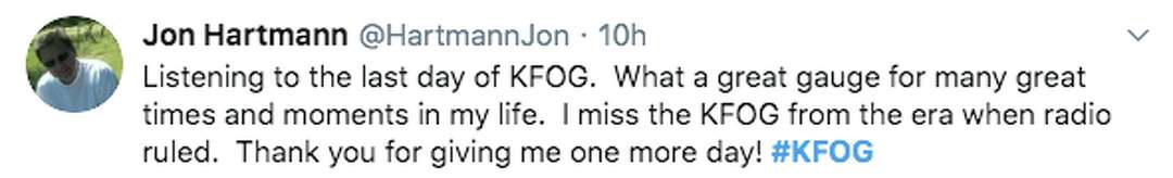 Fogheads react as KFOG goes off air for good