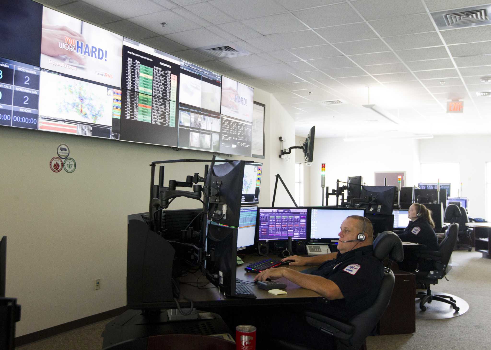 Answering the call: Montgomery County Hospital District dispatchers ...