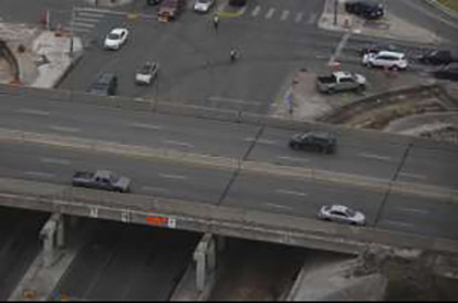 Photos show the old Marbach Road bridge on Loop 410