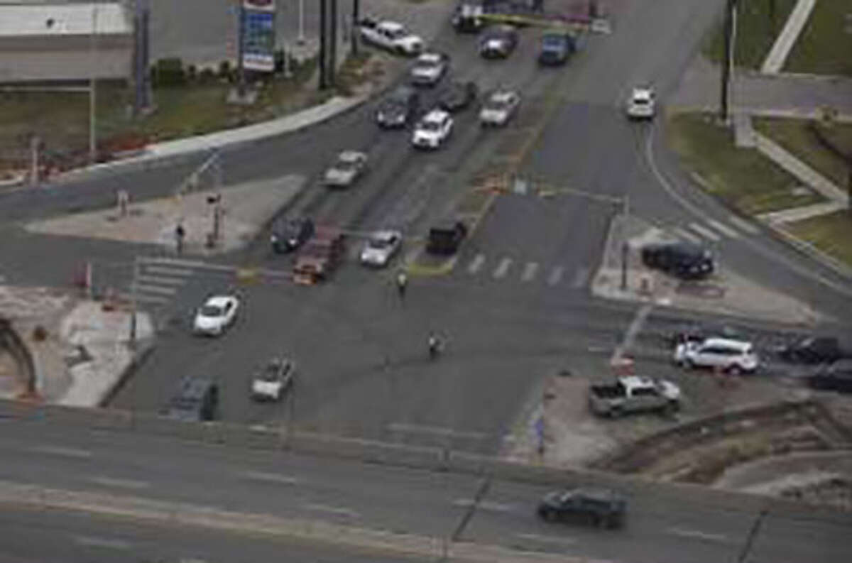 Photos show the old Marbach Road bridge on Loop 410
