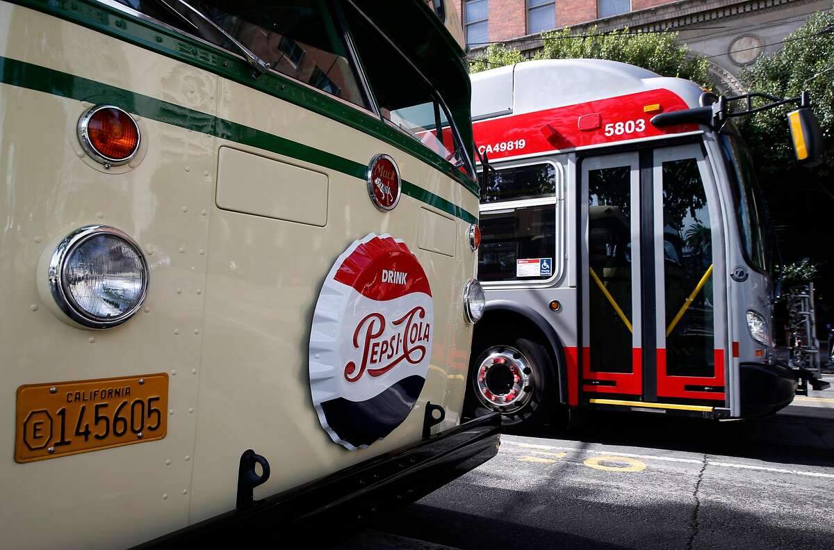 Muni rolls out vintage buses and streetcars for transit heritage festival