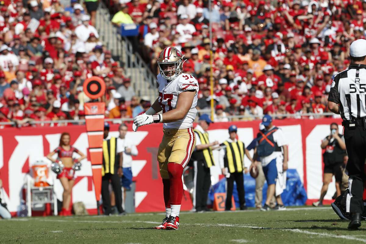 Nick Bosa returns to 49ers practice, team 'encouraged' by progress