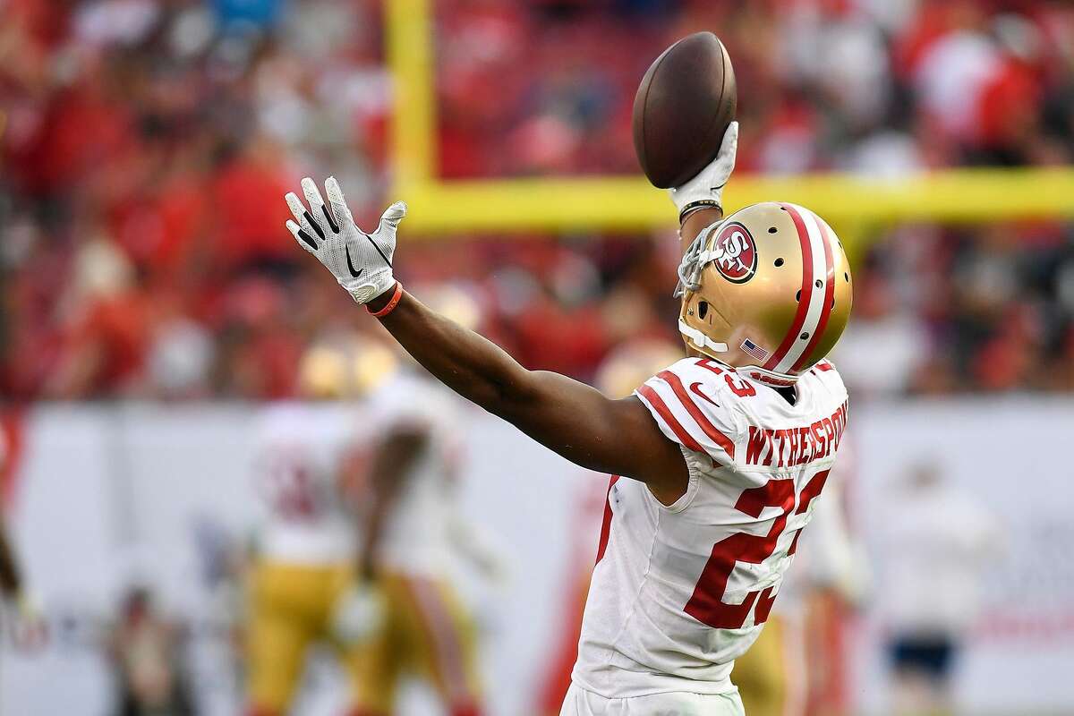 49ers’ Ahkello Witherspoon back on upswing of volatile career