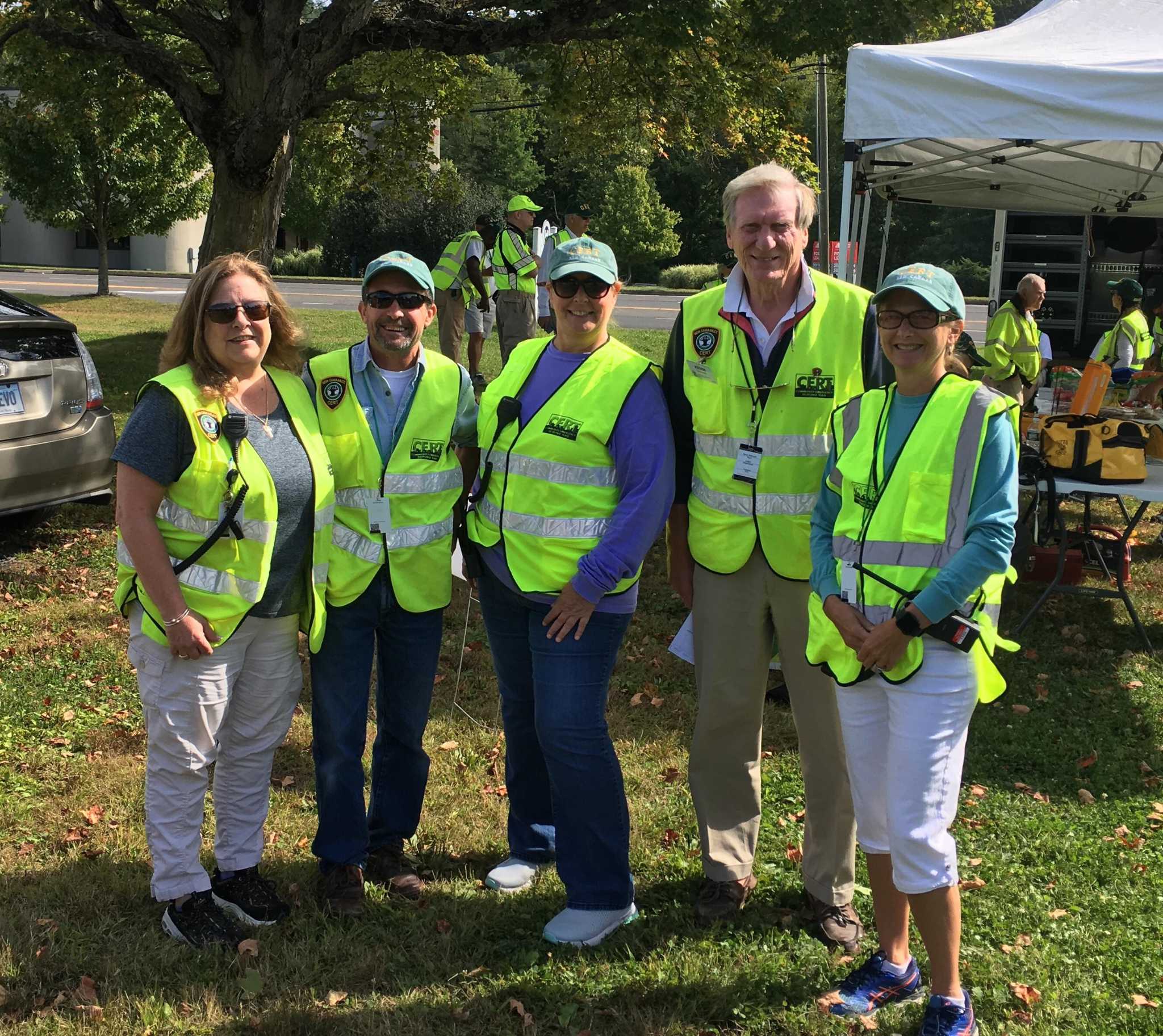 New Canaan CERT volunteers participate in CT United Ride
