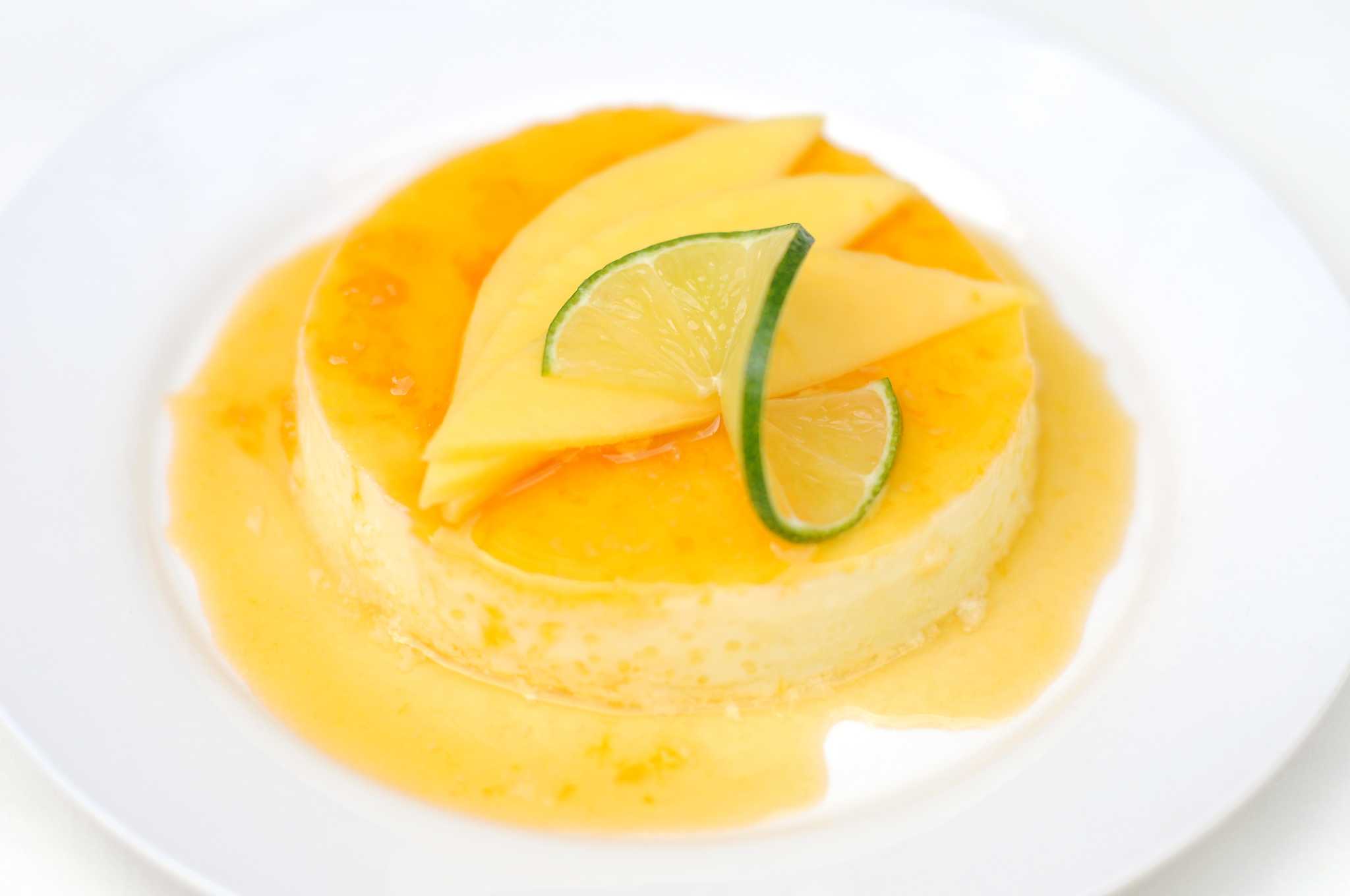 Recipe: Dairy-Free Coconut Mango Flan
