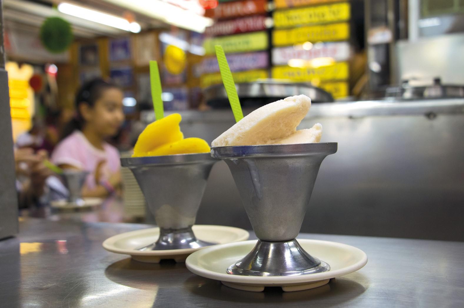 Recipe: Nieve De Mezcal (Eggless Mezcal Ice Cream)