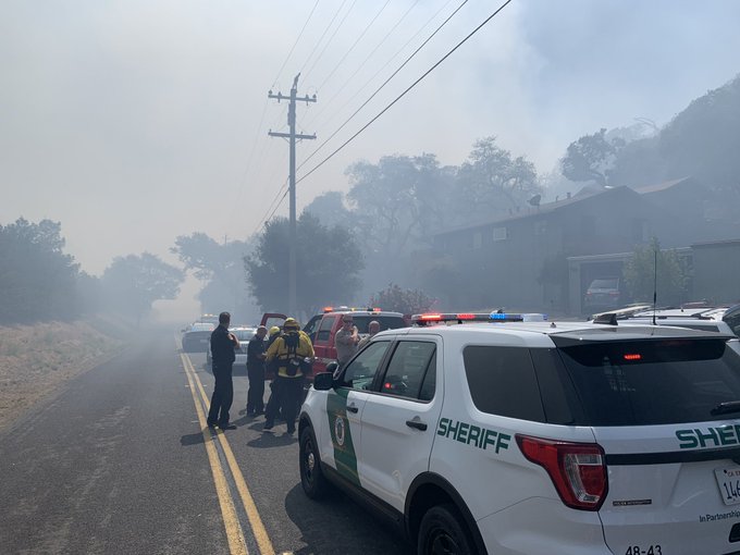 Vegetation fire in Novato prompts evacuations
