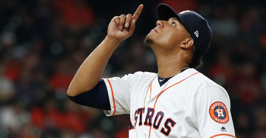 Bryan Abreu capitalizing on opportunity with Astros - Houston Chronicle
