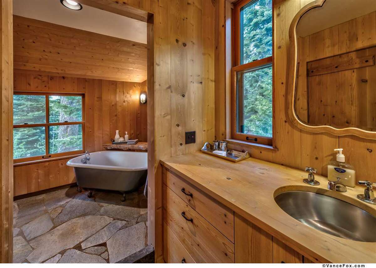 Epic cabin on the 'secret lake' next to Lake Tahoe listed for $4.725M