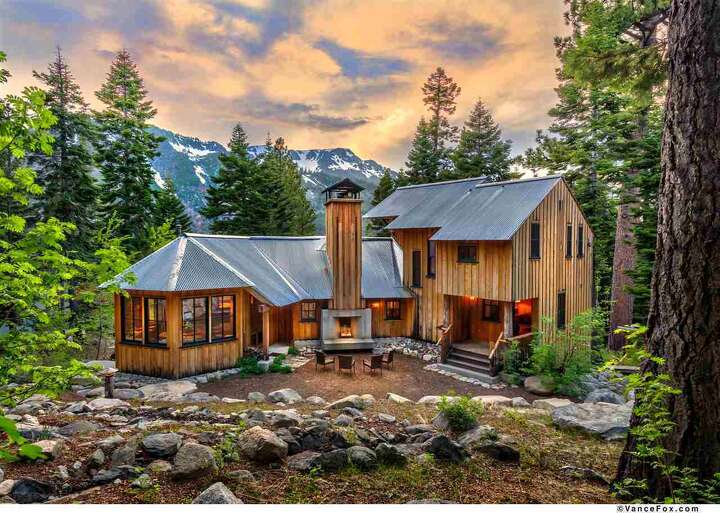Epic cabin on the 'secret lake' next to Lake Tahoe listed for $4.725M