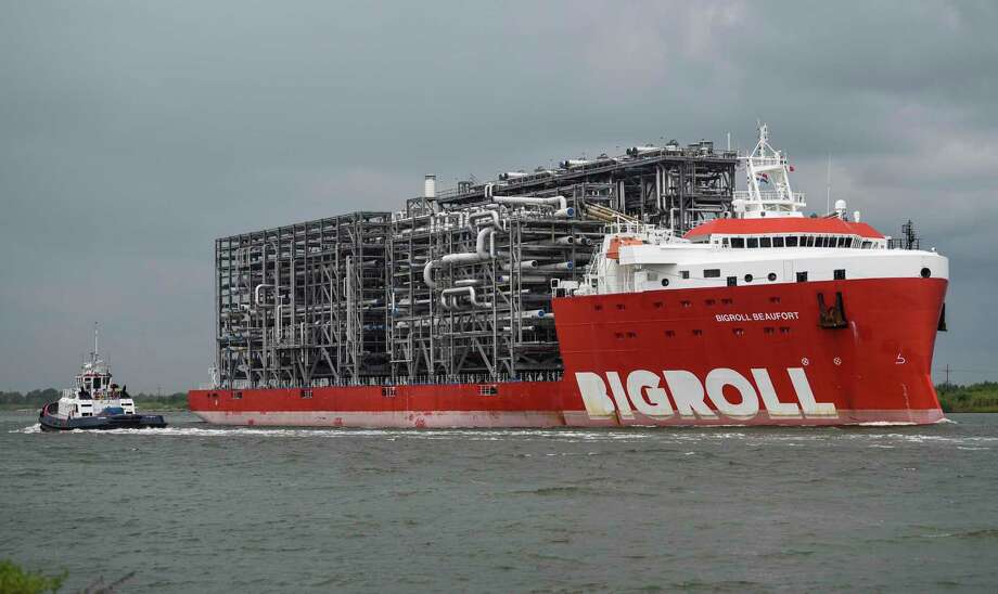 Photos: Industrial-size cargo rides on the Neches - Beaumont Enterprise