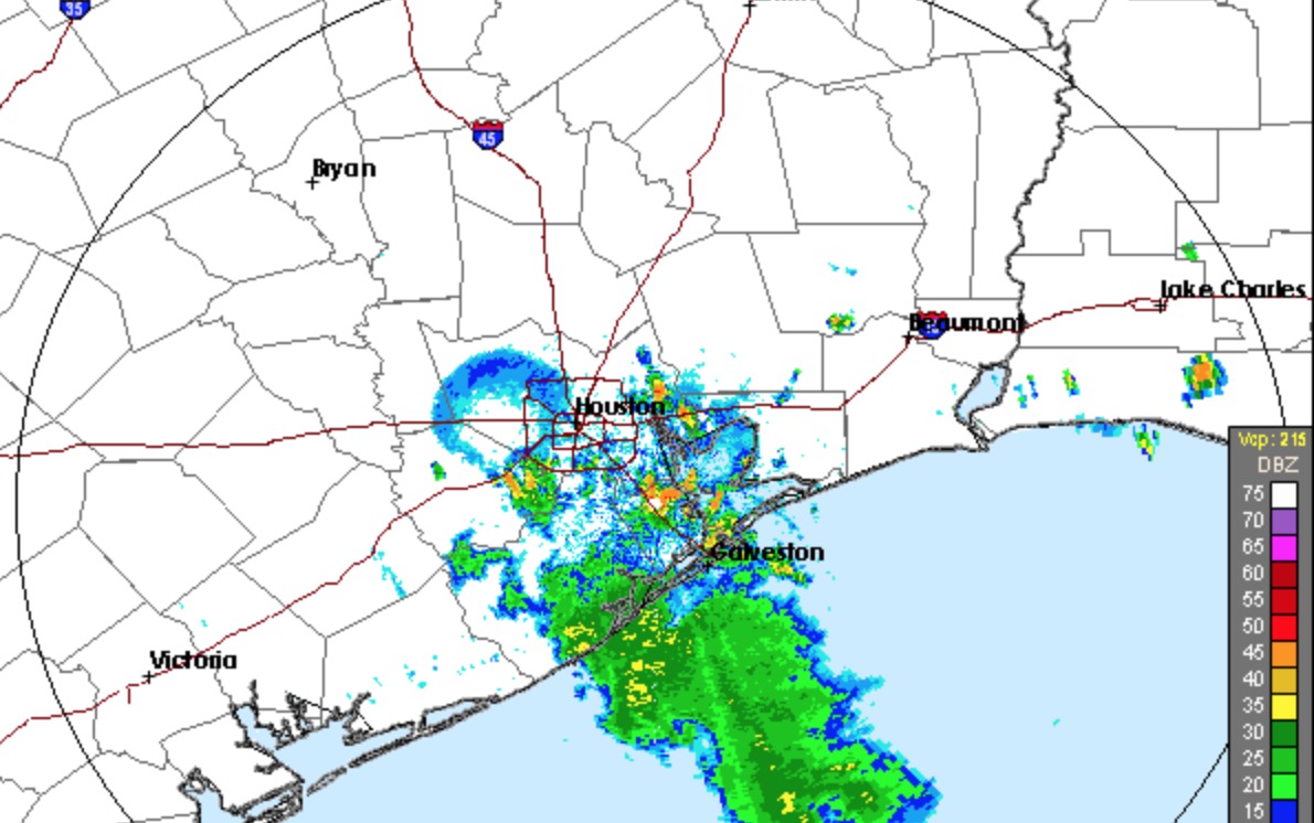 Storms roll into Houston as chance of rain continues through week