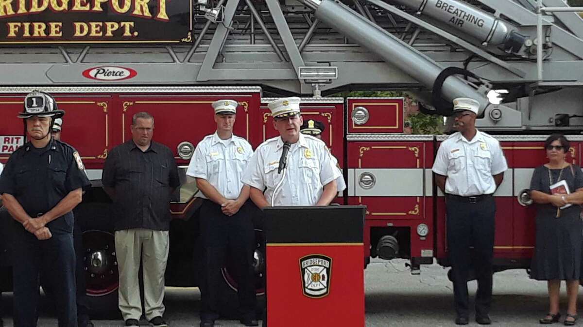 Fire officials, others honor 9/11 anniversary in Bridgeport