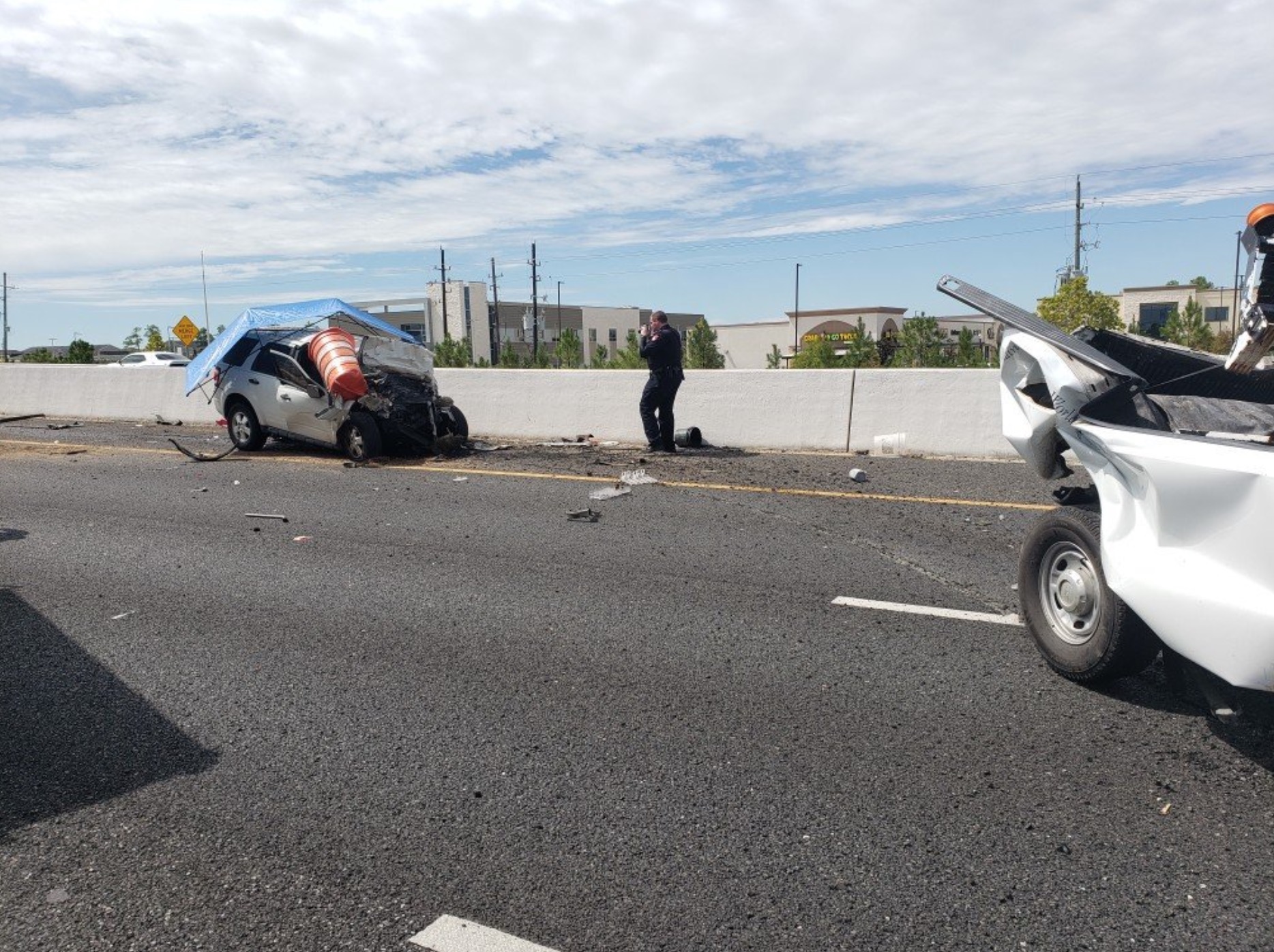 Driver dead in wreck along Texas Highway 249 near Tomball