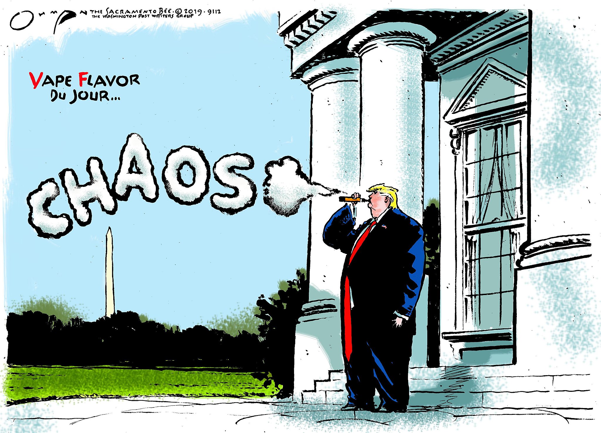 Trump heats up the vaping debate