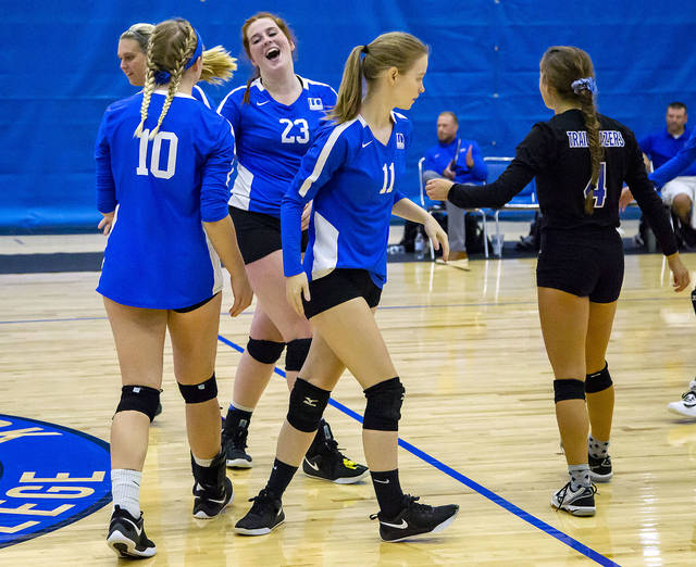 NEW DIGS: LCCC volleyball team wins first event in remodeled River Bend ...