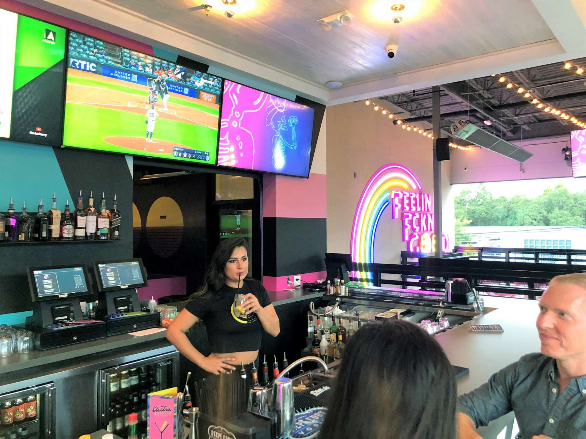 Electric Feelgood, a two-story bar with an indoor slide, is now open in ...