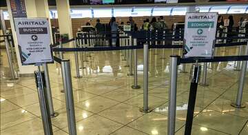 Flying Air Italy back to SFO (PHOTOS)