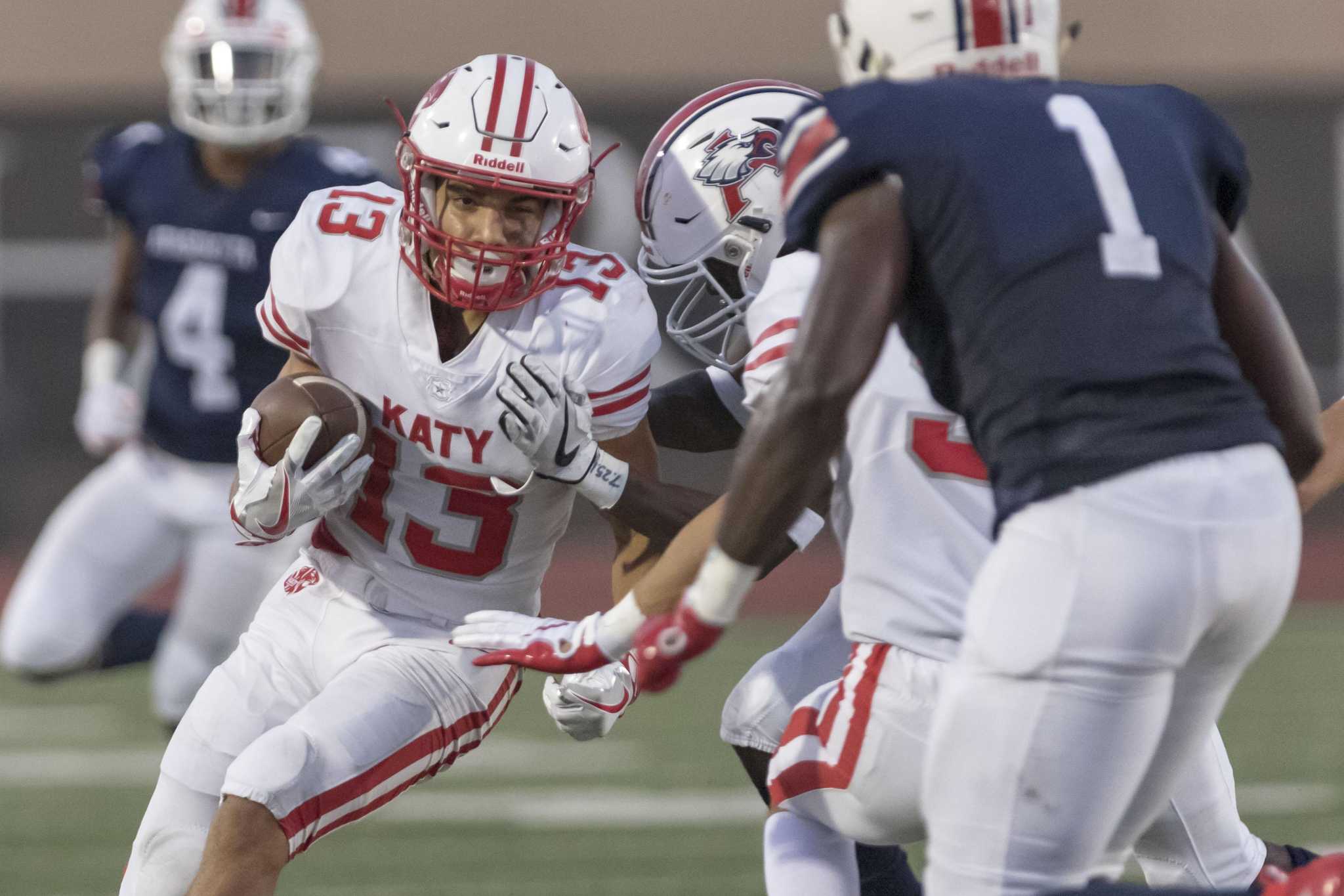 Katy ISD football leaders through Week 2