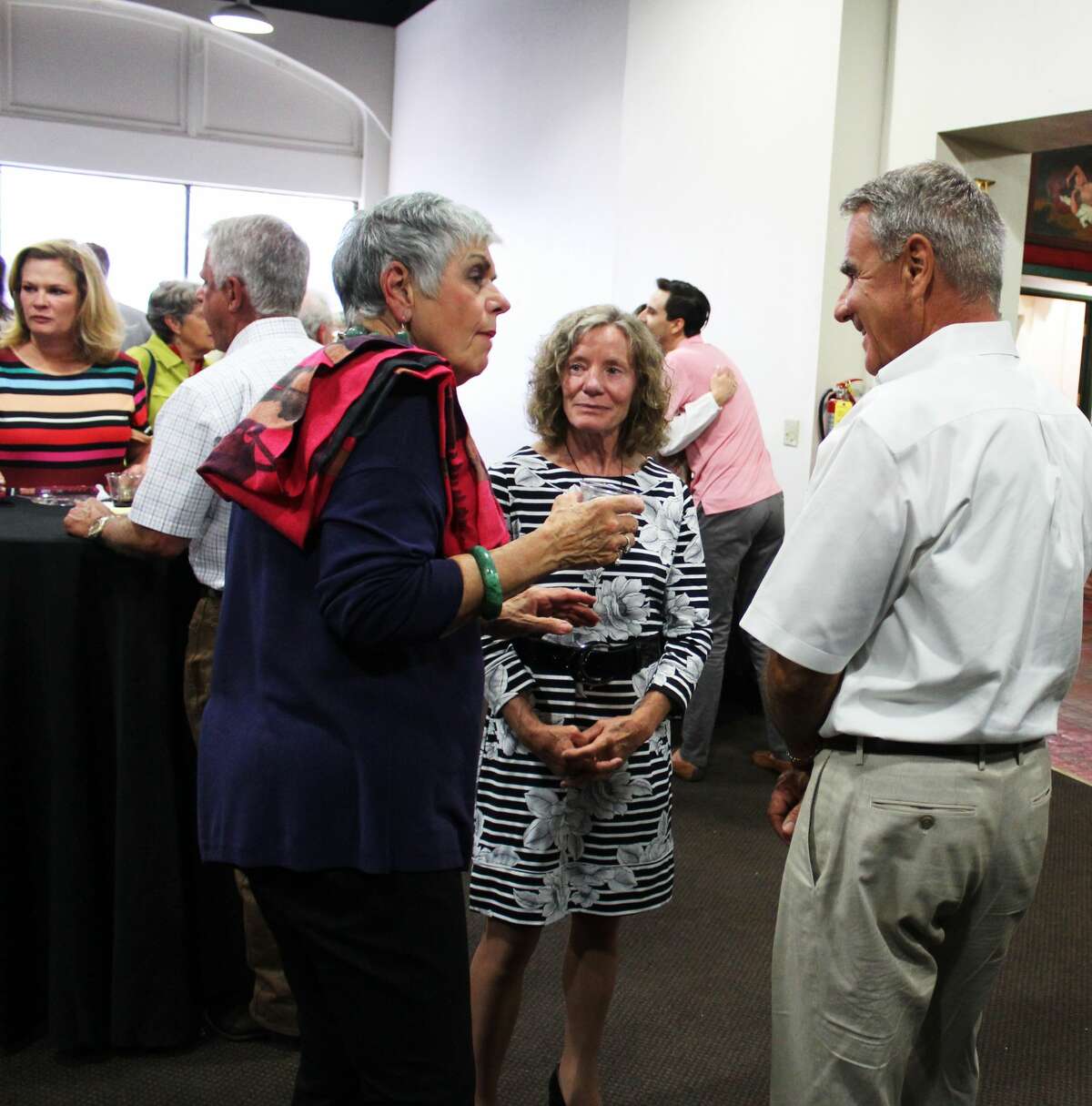 Scenes from Sibley's Lecture Series with Stacy Allison