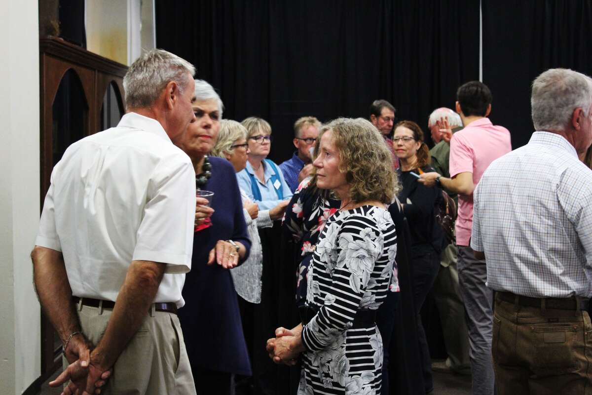 Scenes from Sibley's Lecture Series with Stacy Allison