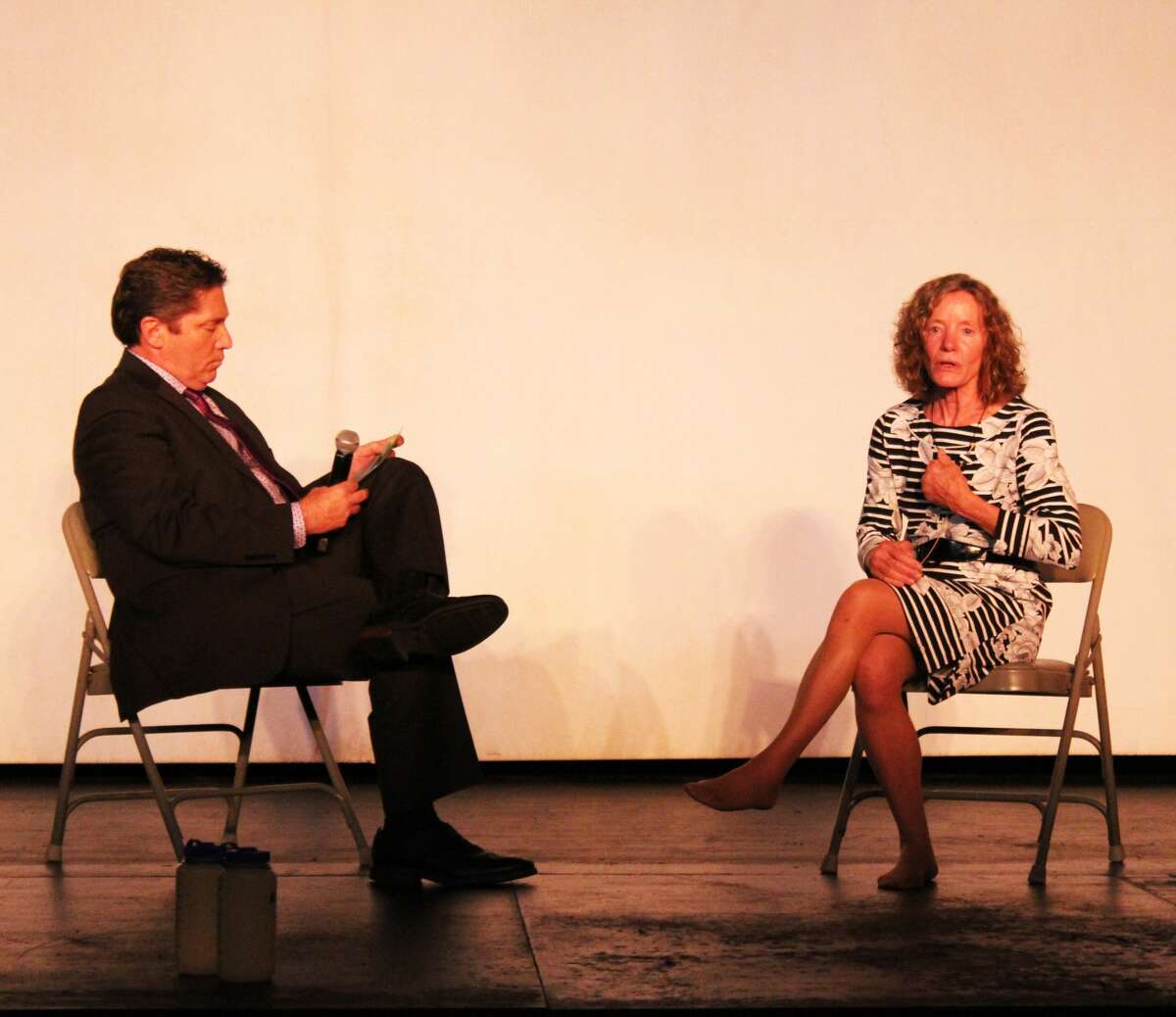 Scenes from Sibley's Lecture Series with Stacy Allison