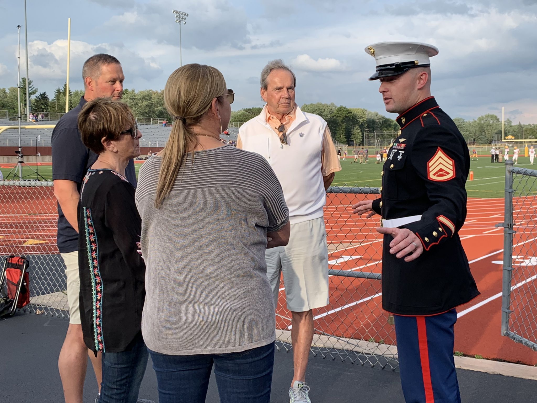 Dow football to support veterans with Military Appreciation game
