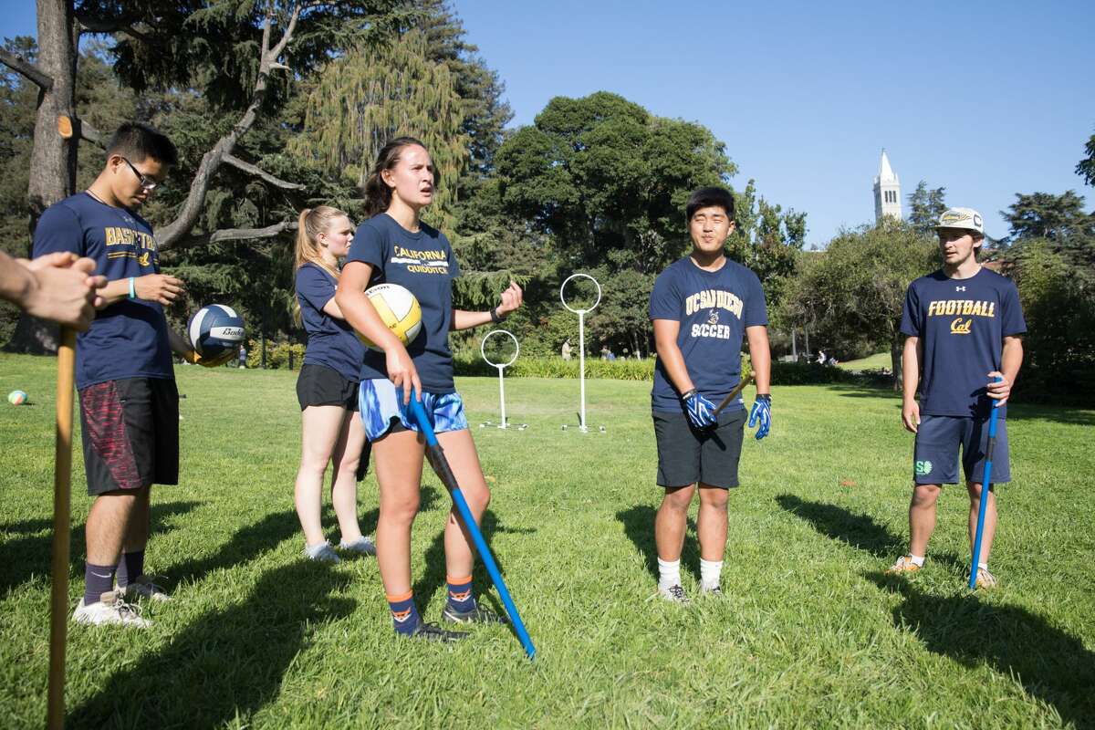 I went to a college quidditch team practice. It was a lot harder than I ...