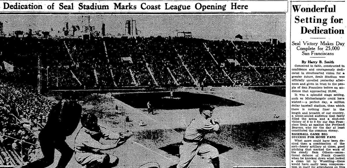 Seals Stadium: When SF’s first big-thrills ballpark faced the wrecking ball