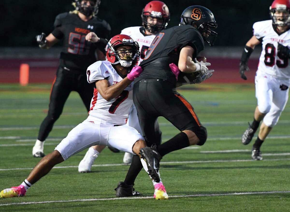 Glens Falls football handles Schuylerville