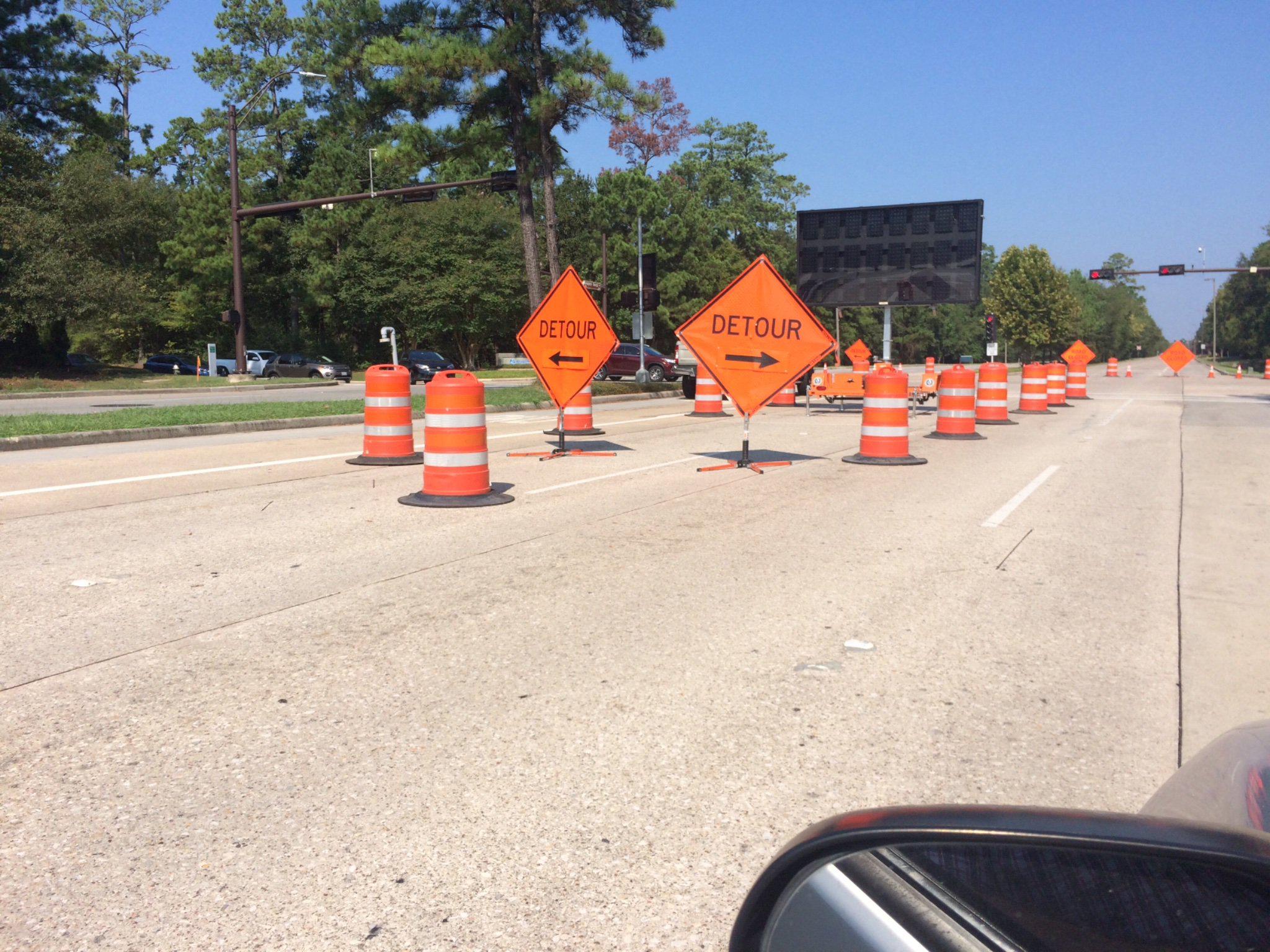 Research Forest Drive in Woodlands now open after gas-leak closure