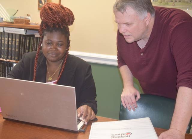 Social-work intern goes beyond books