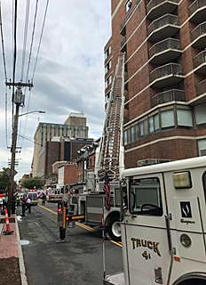 Elevators at McQueeney Towers out of service after fire