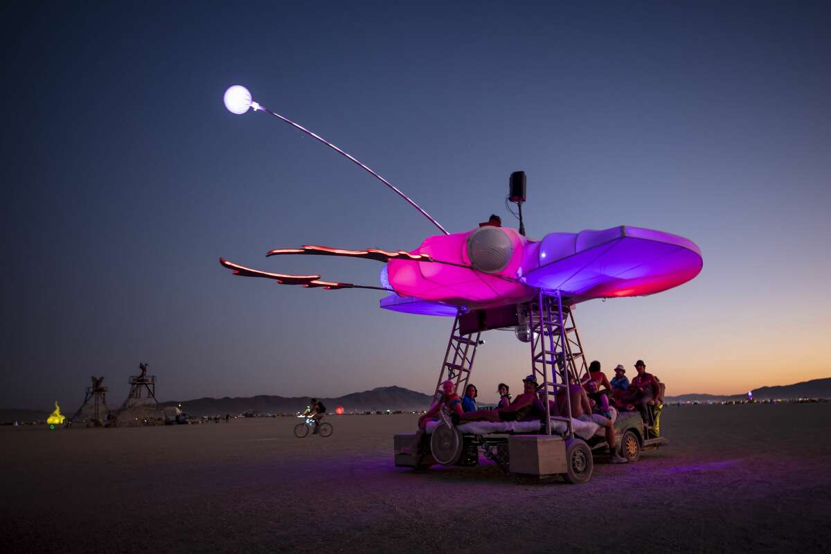 Meet the 'mutant vehicles' of Burning Man 2019