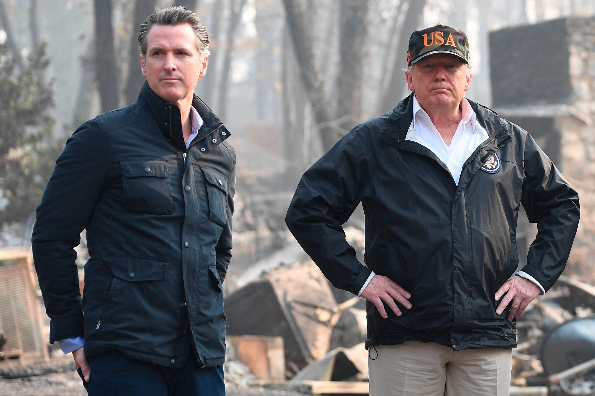 Trump on California wildfires: ‘You got to get rid of the leaves’