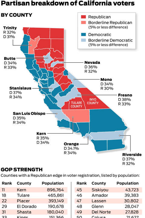 How isolated are California Republicans? Let’s go to the map