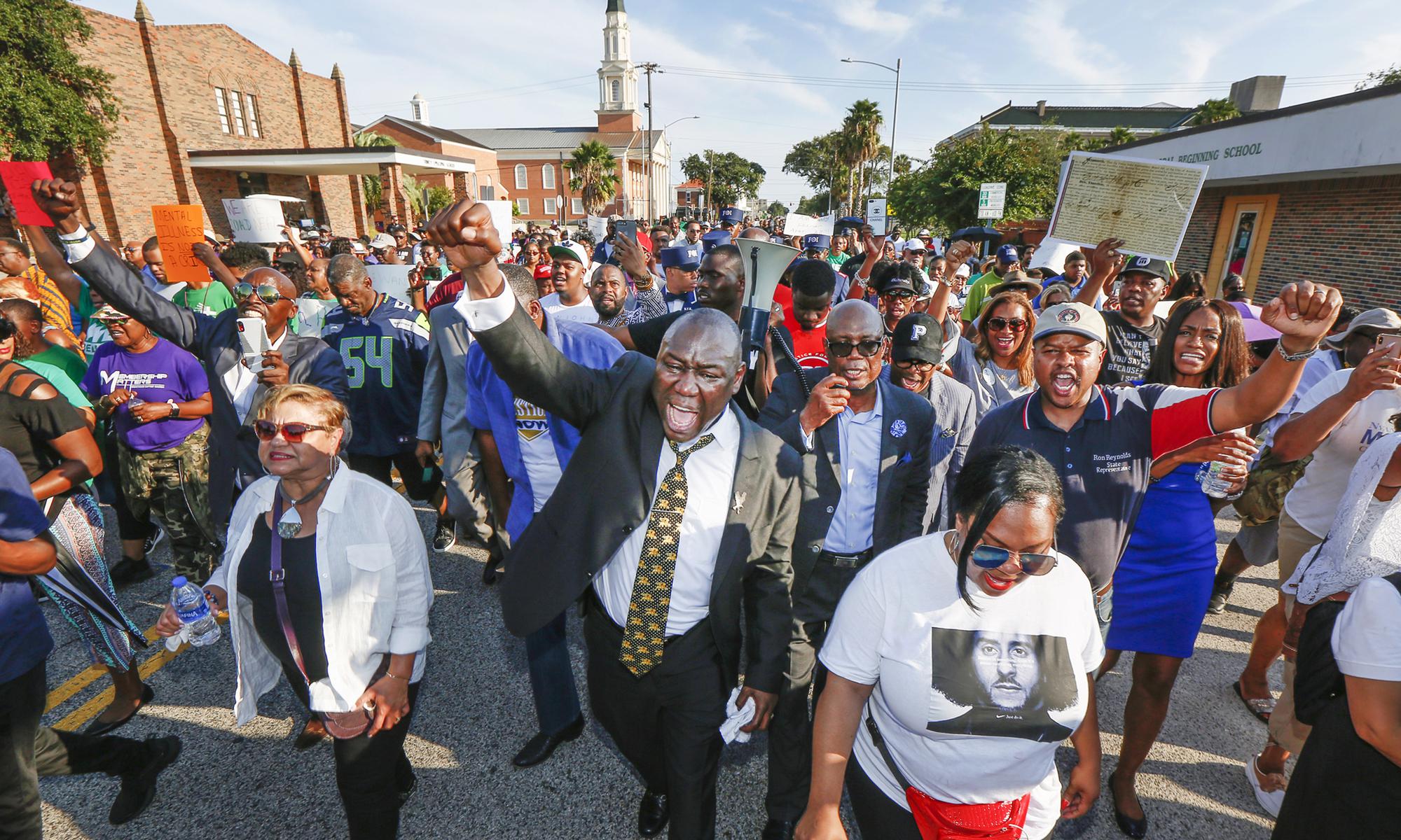 Donald Neely drops prominent civil rights attorney after march in Galveston