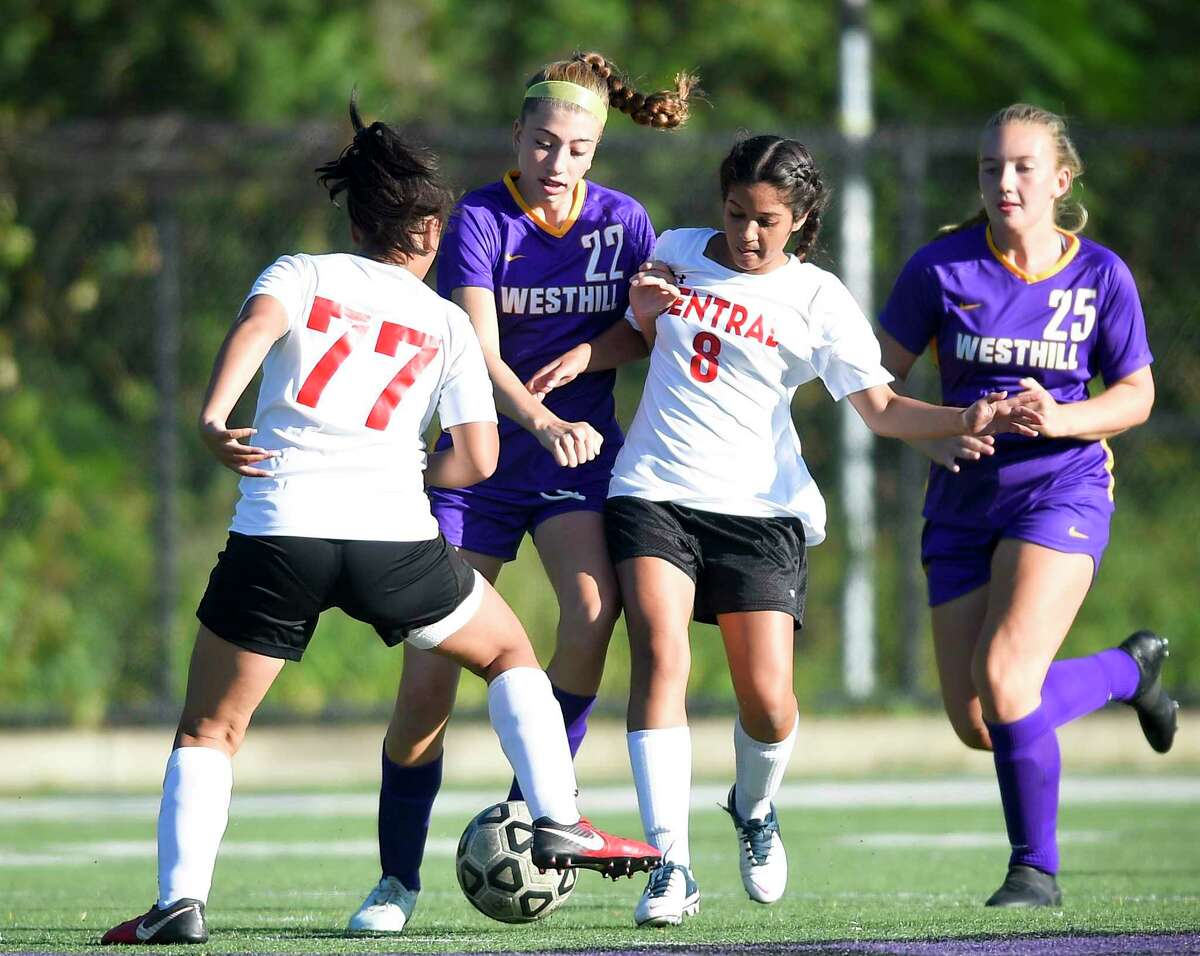 Ryan Perkins gets first win as Westhill girls soccer coach