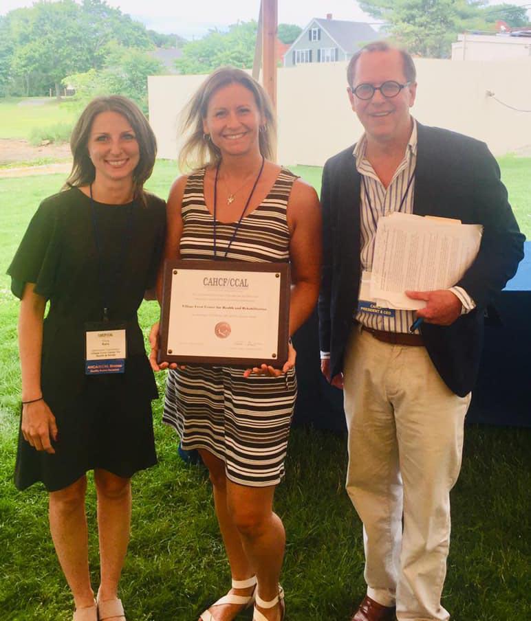 Bronze award presented to Village Crest