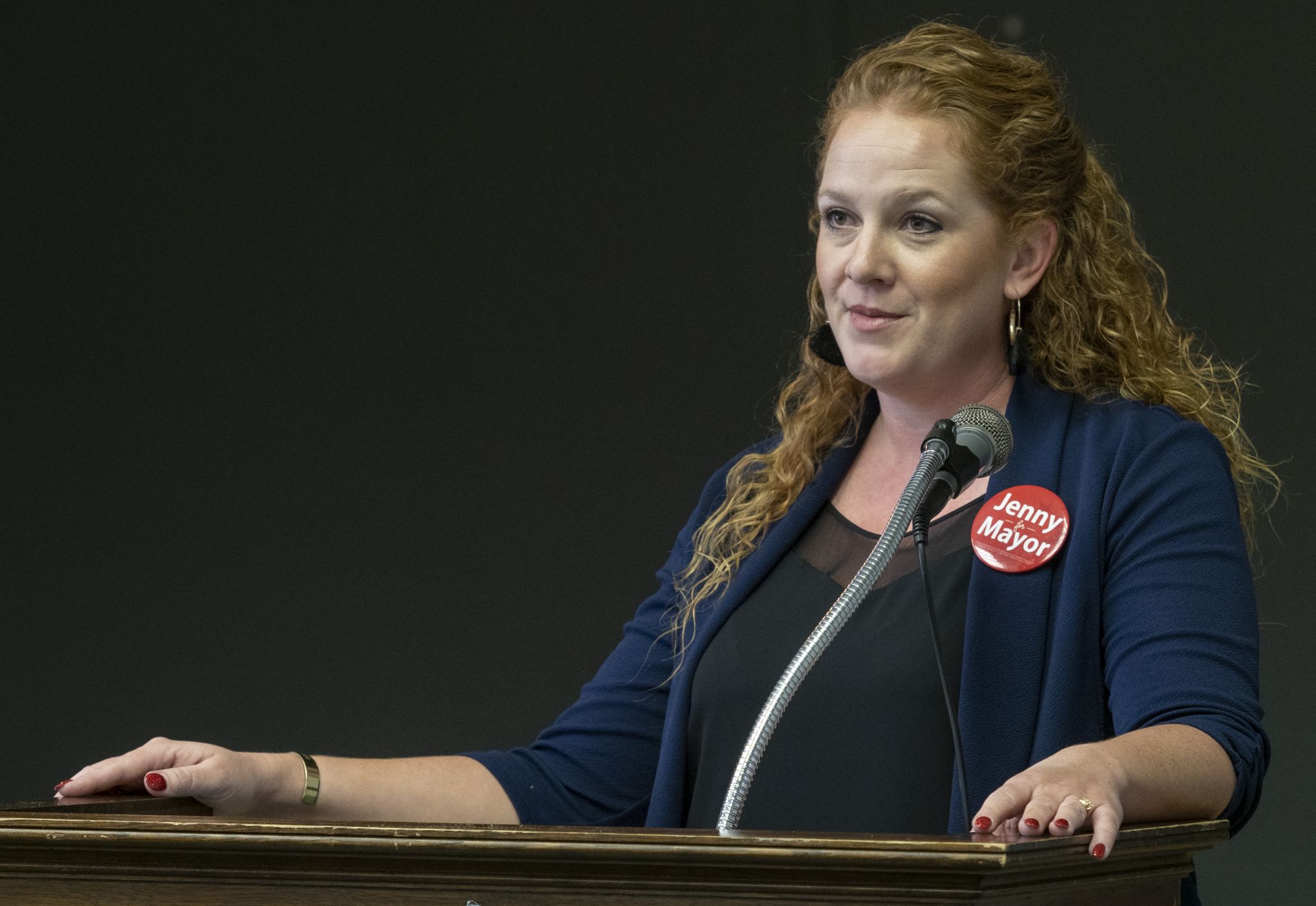 Jenny Cudd promotes Friday protest of FBI in Midland