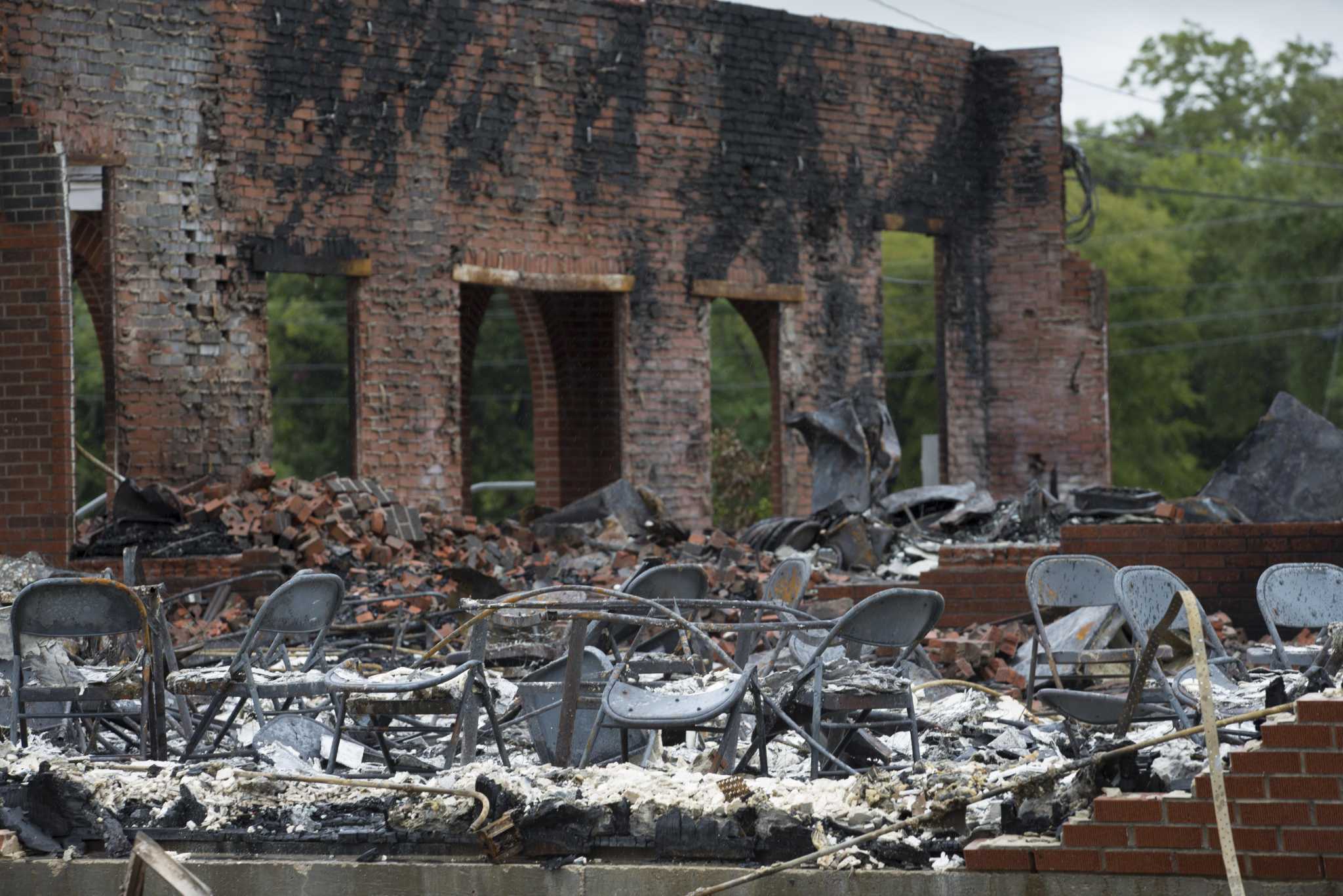 Future uncertain for burned, historic Texas City church