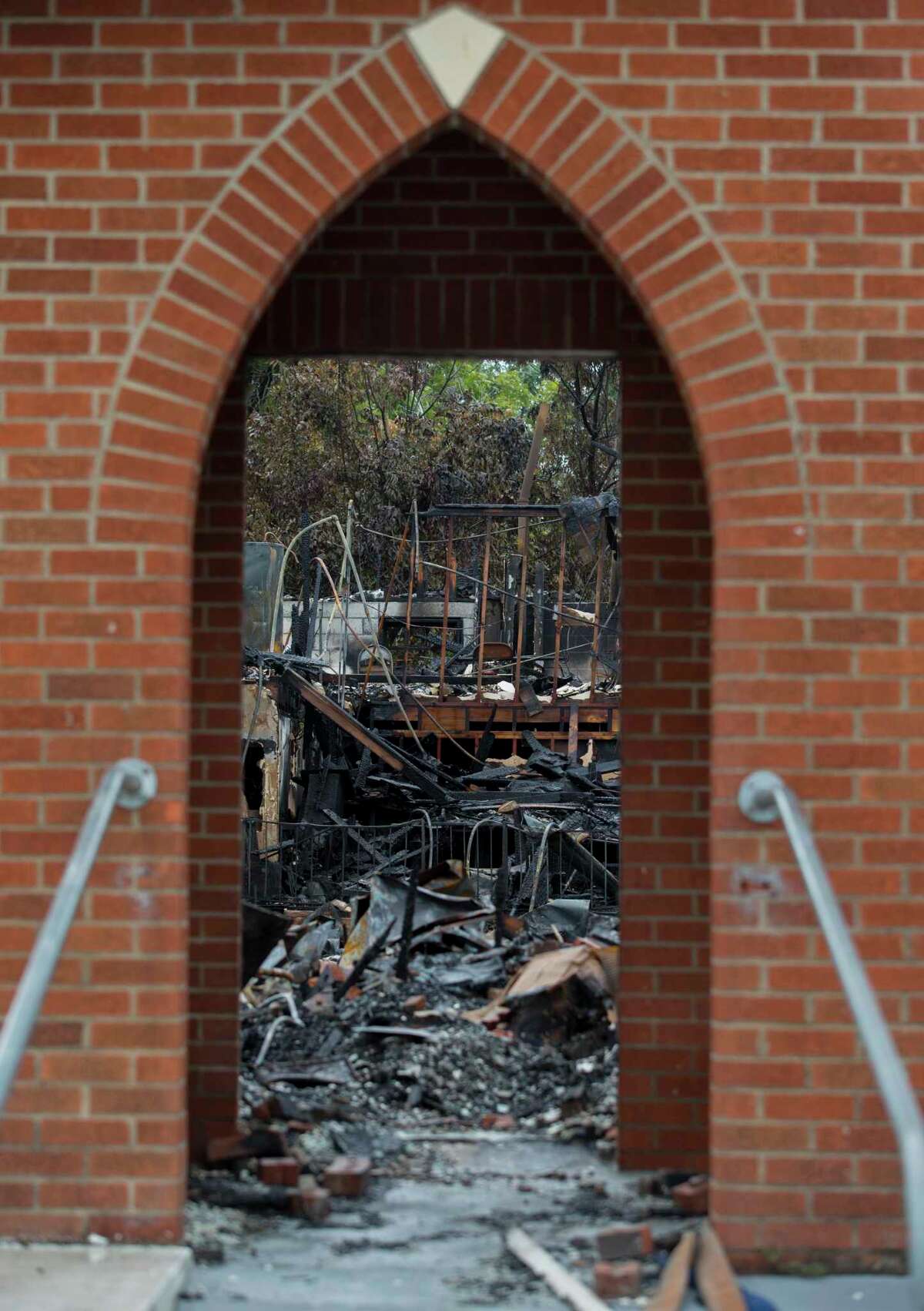Future uncertain for burned, historic Texas City church