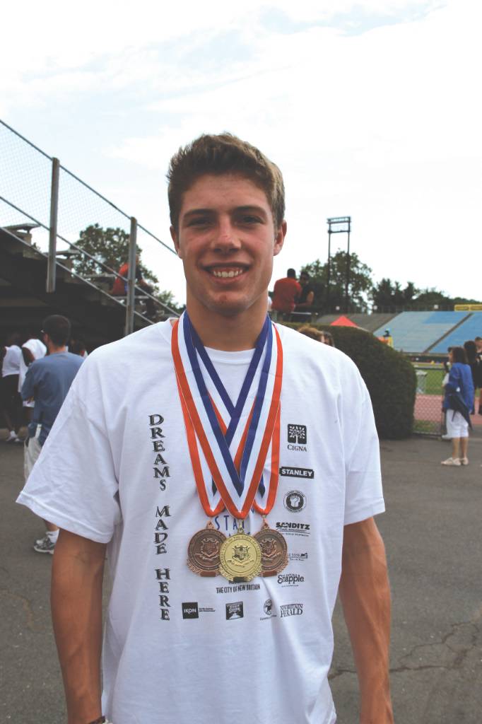 Darien track athletes take gold at Nutmeg games