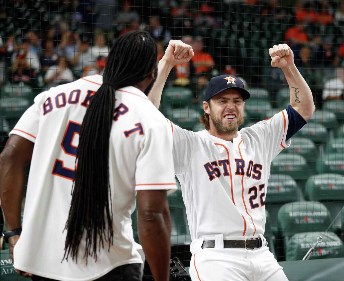 The most memorable first pitches of the Astros' 2019 season