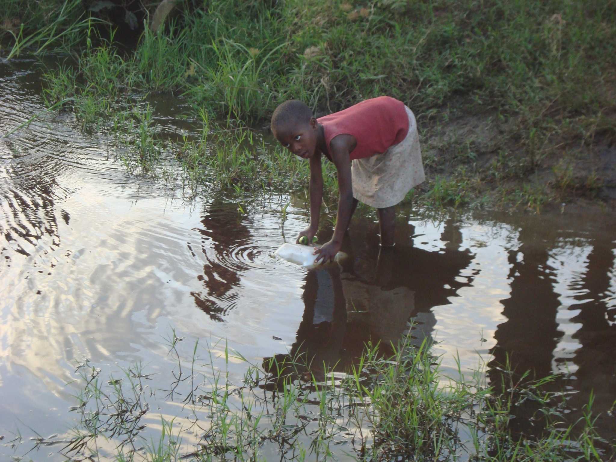Really Dirty Water Africa River