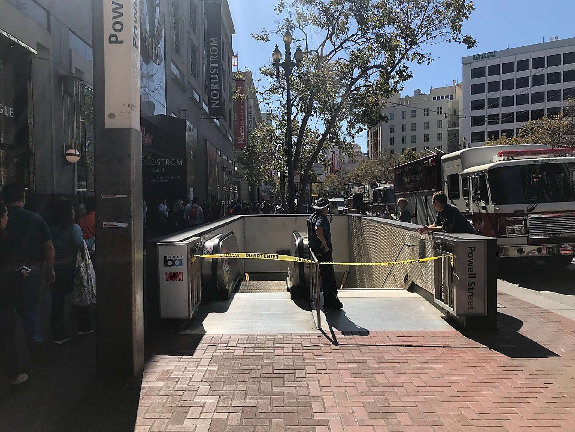 Residual BART delays after person is struck, killed at Powell Street ...