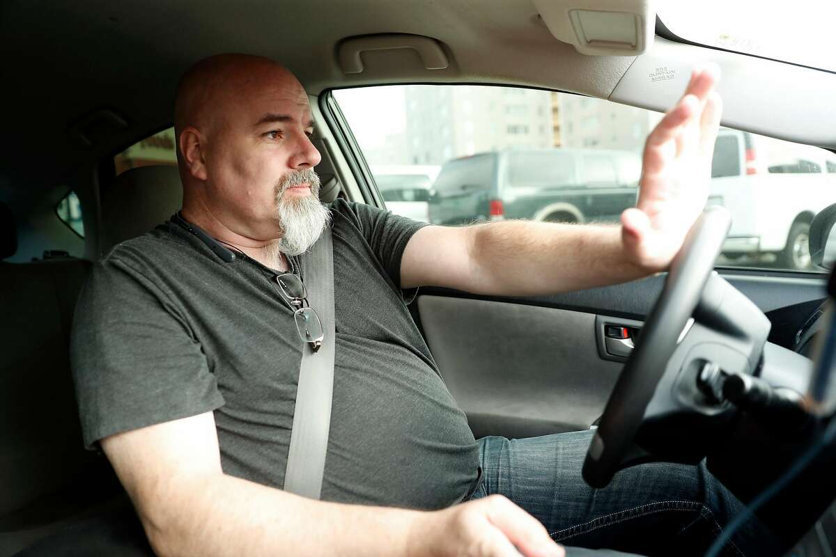 He drives 60 hours a week for Uber. He’s still homeless