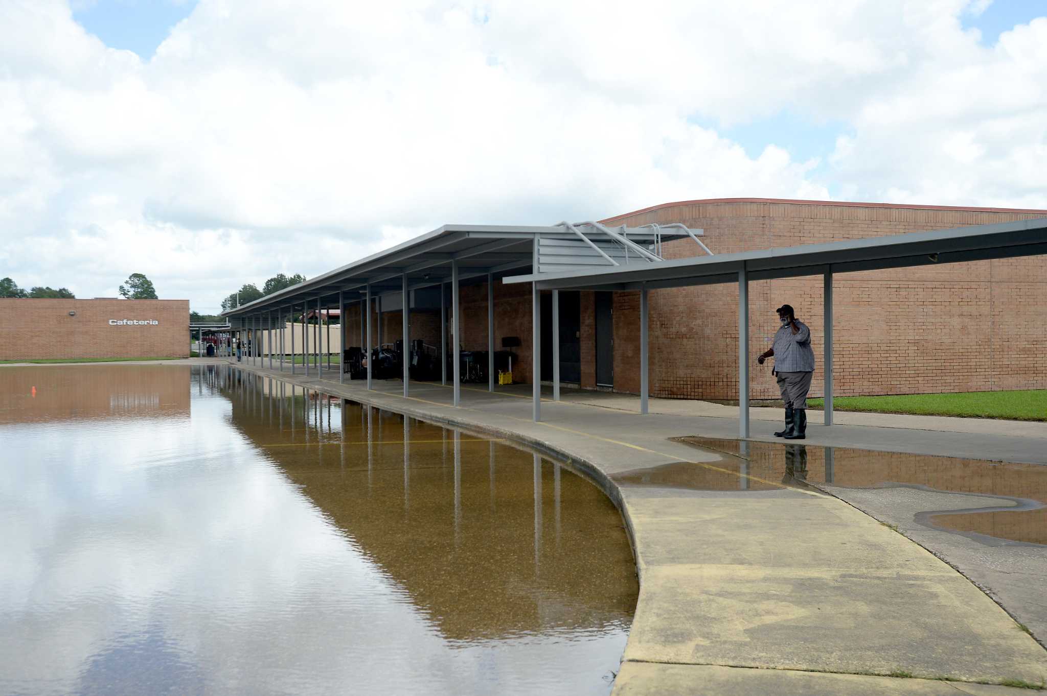 At least 10 schools damaged